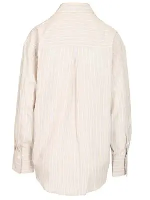 TOTEME Oversized Striped Shirt
