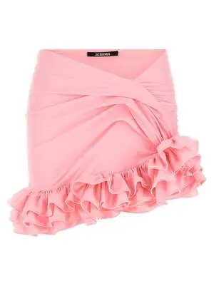 Jacquemus La Mini Jupe Playa' Skirt - Pink