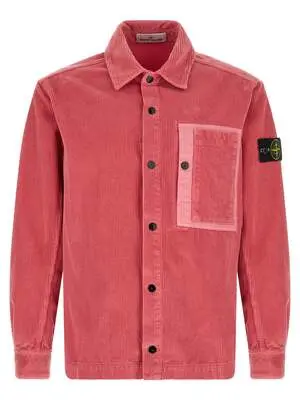 Stone Island 1200016' Overshirt - Pink