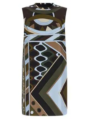 Emilio Pucci Vivara' Print Dress - Multicolor