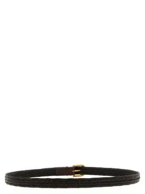 Brunello Cucinelli Stretch Leather Belt