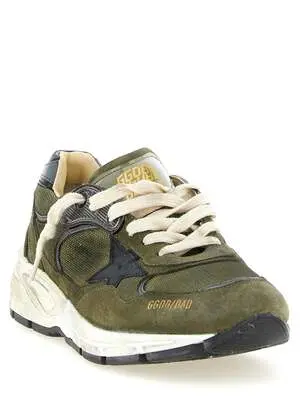 GOLDEN GOOSE Running Dad" Sneakers With Suede And Mesh Upper