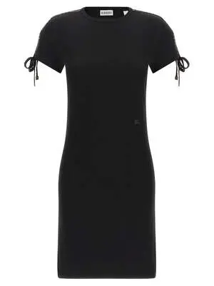 Burberry Tatiana Ribbed Knit Dress - Black