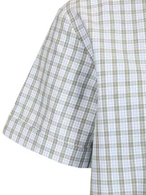 Miu Miu Checked Poplin Shirt