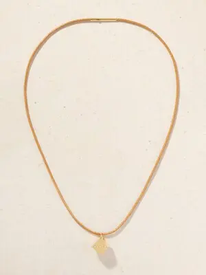 MARIE LICHTENBERG 18-karat And Diamond Dice Charm Necklace