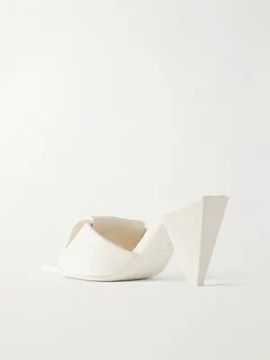 Loewe Origami Slide 85 Leather Sandals