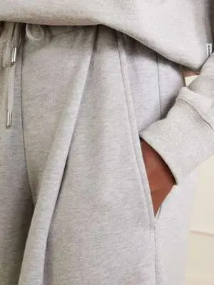 JIL SANDER Cotton-jersey Wide-leg Sweatpants