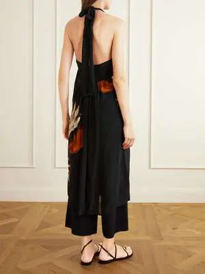 Farm Rio Ammonite Printed Habotai Tunic