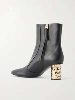 Givenchy Tape 65 Leather Ankle Boots