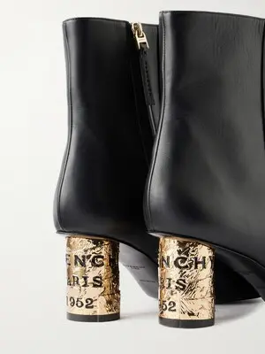 Givenchy Tape 65 Leather Ankle Boots