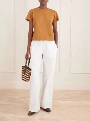 LESET The Margo Cotton-jersey T-shirt