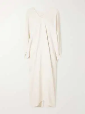 THE FRANKIE SHOP Lila Kaftan Ponte Maxi Dress