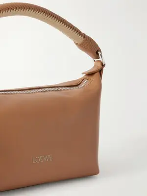 Loewe Cala Leather Shoulder Bag - Brown