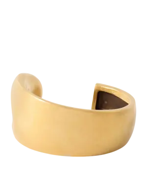 Khaite Keefe 18k -plated Brass Cuff Bracelet - Gold