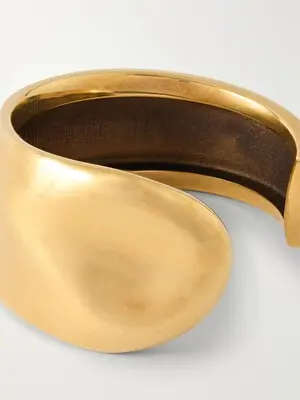 Khaite Keefe 18k -plated Brass Cuff Bracelet - Gold
