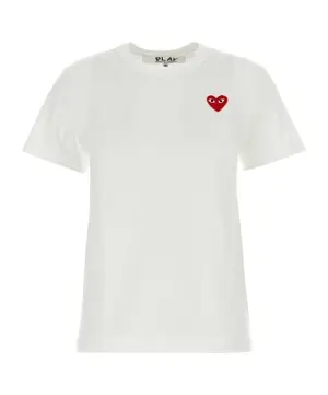Comme Des Garçons Short-sleeved T-shirt - White