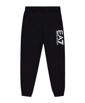 Giorgio Armani Elastic Waist Sweatpants - Black