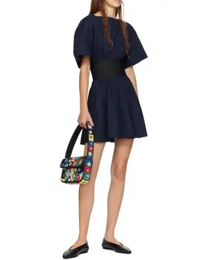 AeydĒ Betty Leather Ballerina Flats
