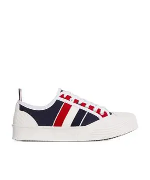 Thom Browne Striped Lace-up Low Top Sneakers