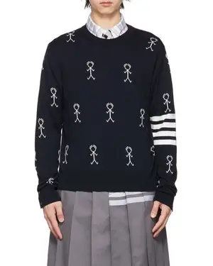 Thom Browne Mr Thom Icons Jumper