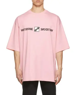 We11Done Logo Print Short-sleeved T-shirt