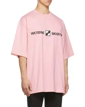 We11Done Logo Print Short-sleeved T-shirt