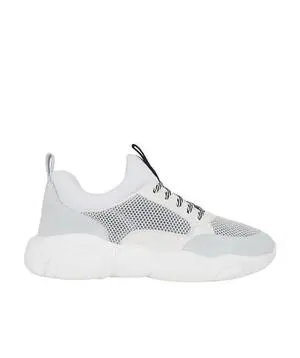 Moschino Tie Casual Sports Shoes - White