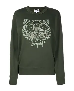 Kenzo Logo Sweater - Black