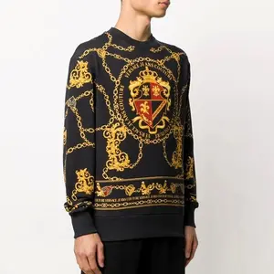 Versace Logo Printed Sweater