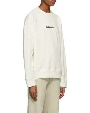 JIL SANDER Logo-print Long-sleeve Top