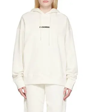 JIL SANDER Hooded Logo Sweatshirt