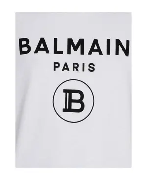 Balmain Logo Printed T-shirt