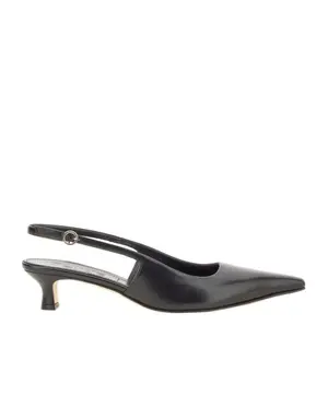 AeydĒ Pointed Toe Buckle Fastened Pumps
