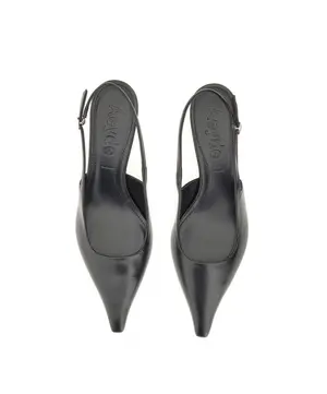 AeydĒ Pointed Toe Buckle Fastened Pumps