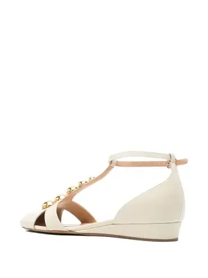 Chloé Cleia T-strap Flat Sandals