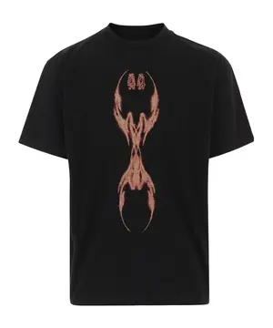 44 LABEL GROUP Short-sleeved T-shirt - Black
