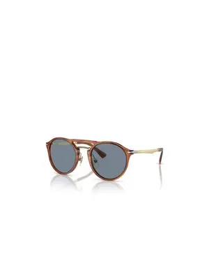 Persol Round Frame Double-bridge Sunglasses