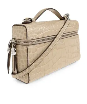 Tory Burch Romy Croc-effect Crossbody Bag