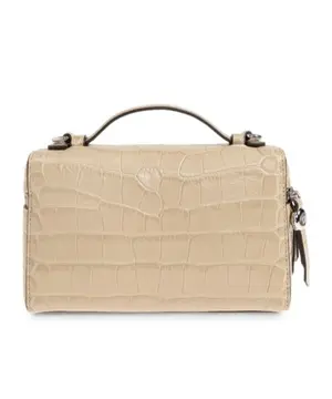 Tory Burch Romy Croc-effect Crossbody Bag