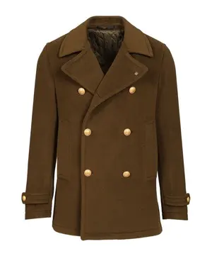Tagliatore Double-breasted Jacket - Brown