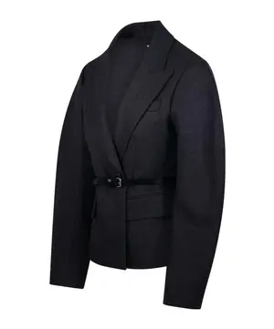 P.a.r.o.s.h Ludy Belted Blazer