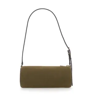 Michael Kors Izzy Small Nubuck Barrel Pochette
