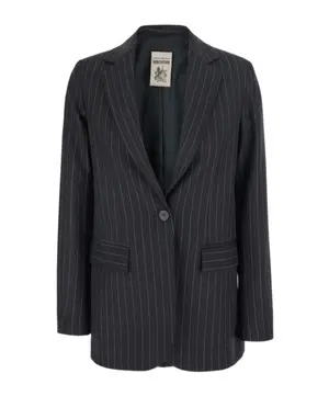 SEMICOUTURE Blended-fabric Blazer