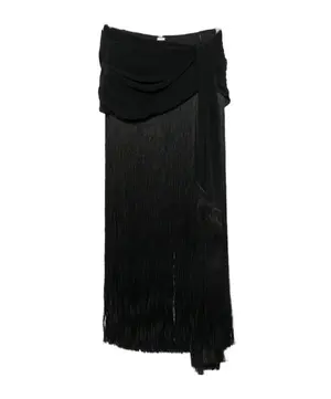 Cult Gaia Floor-length Skirt With Hem Detailing