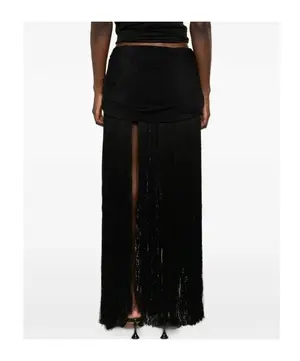 Cult Gaia Floor-length Skirt With Hem Detailing