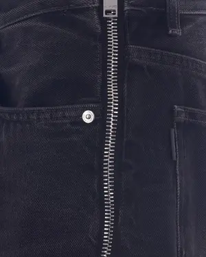 HAIKURE Zip-detailed Straight-leg Jeans