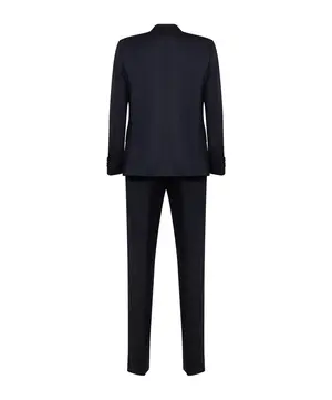 LARDINI Long-sleeved Blazer And Trousers Set