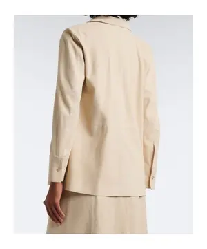 Vince Long-sleeve Leather Jacket