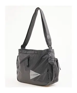 AND WANDER Logo Detail Shoulder Bag
