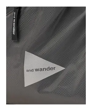 AND WANDER Logo Detail Shoulder Bag